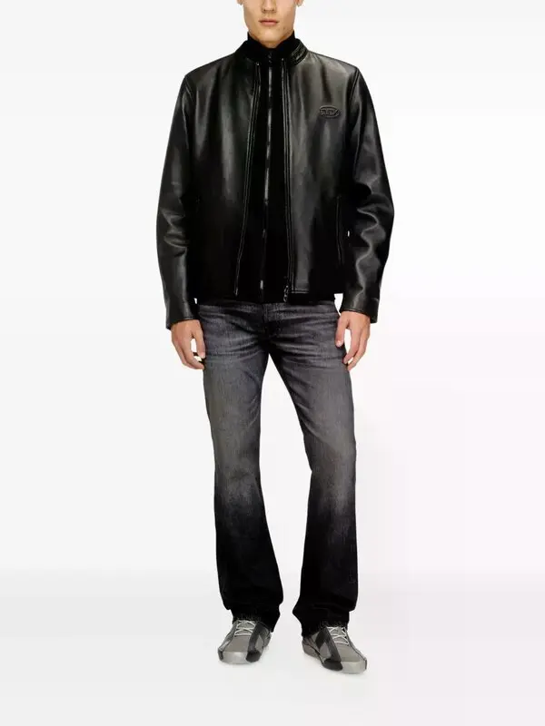DIESEL® L-tad-wrd Leather Jacket