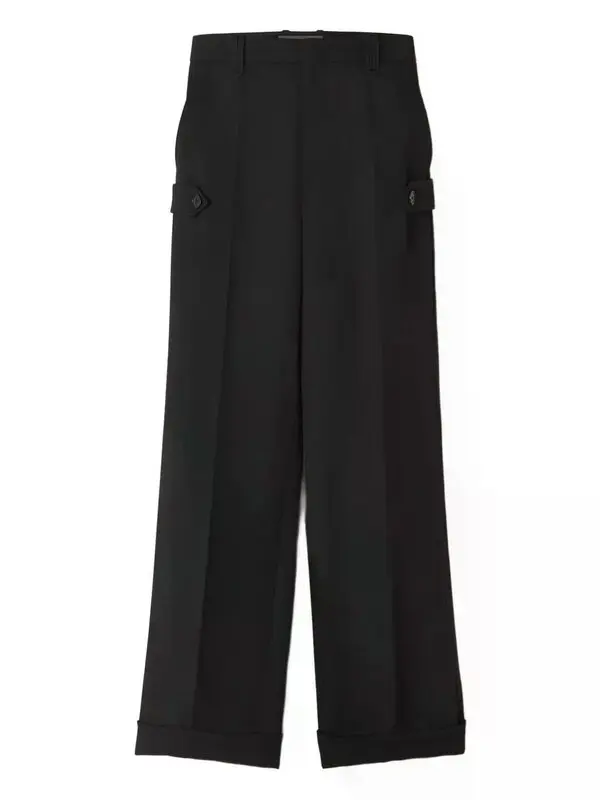 LANVIN Button-detailed Trousers