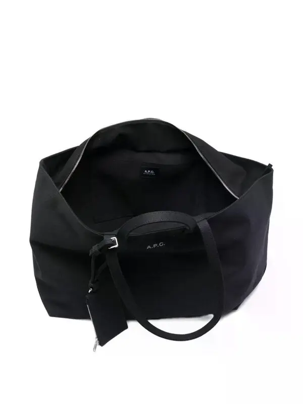 A.p.c. Le Drummer Toile Tote Bag - Black