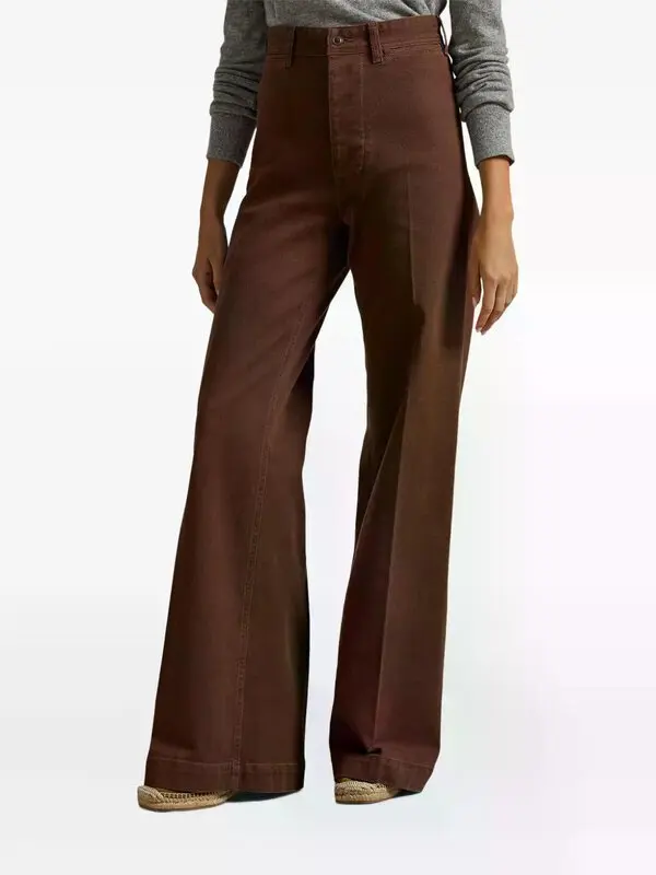 Polo Ralph Lauren High-waisted Flared Trousers