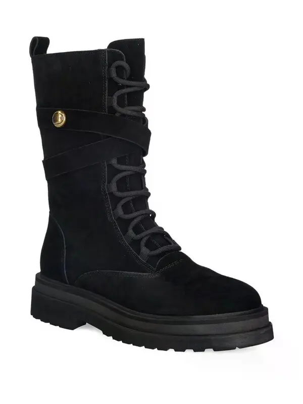 TWINSET Lace-up Combat Boots