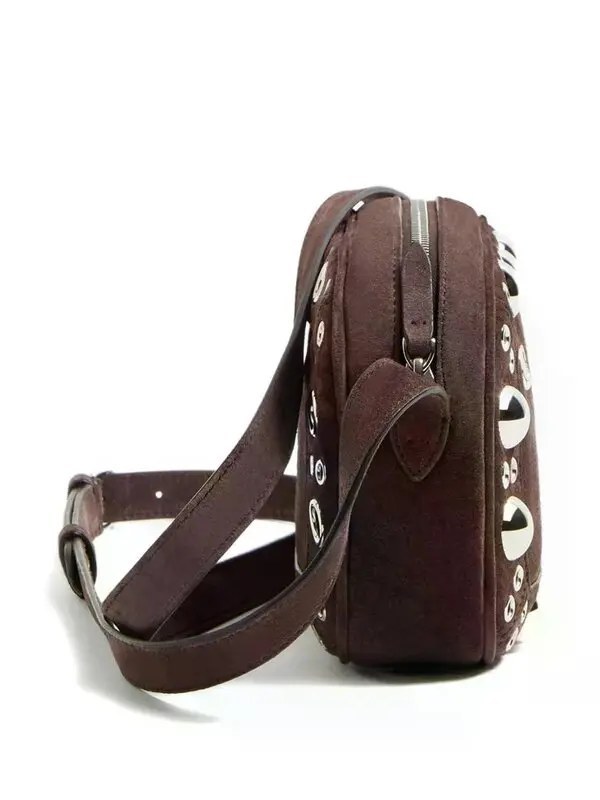 Valentino Garavani Nellcôte Ball-studs Leather Shoulder Bag