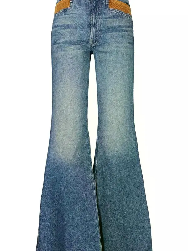 MOTHER Pointy Pocket Doozy Heel Jeans