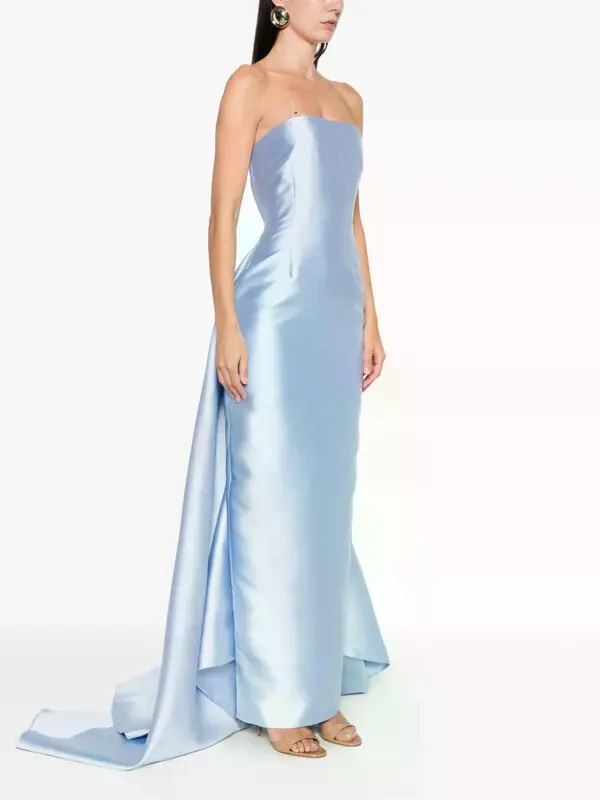 Solace London Strapless Maxi Dress