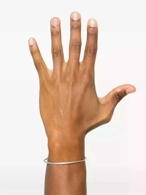 Le Gramme 8g Punched Cable Bracelet