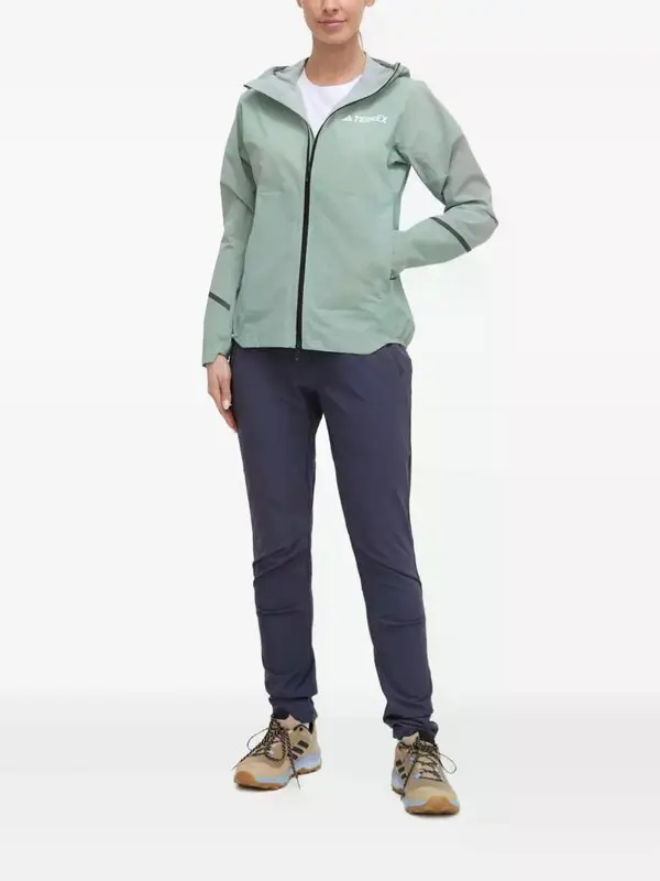 Adidas Reflective-detail Hooded Jacket