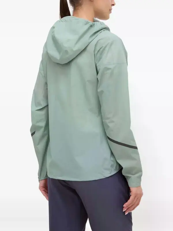 Adidas Reflective-detail Hooded Jacket