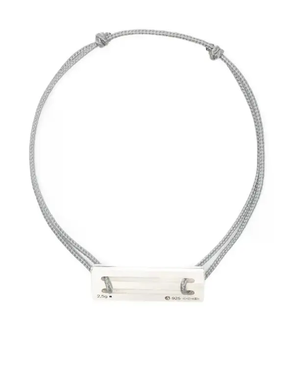 Le Gramme Cord Bracelet - Silver
