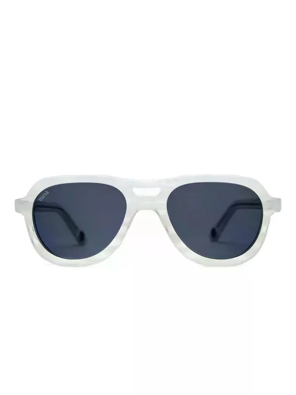 VADA Pilot-frame Sunglasses - White