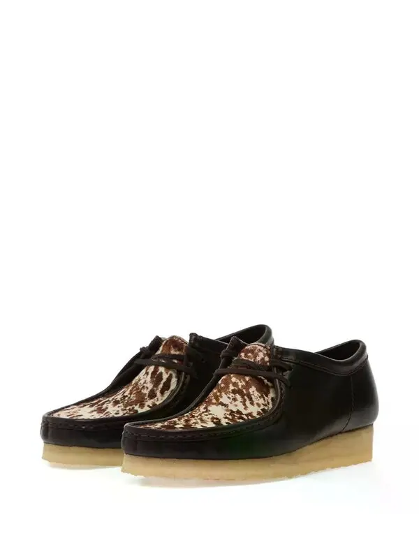 Clarks Wallabee Derby Shoes - Brown