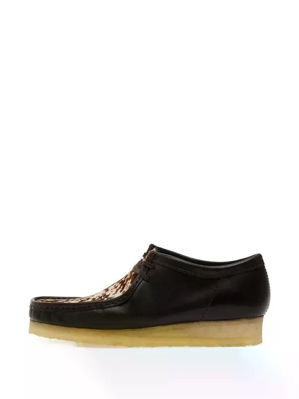 Clarks Wallabee Derby Shoes - Brown