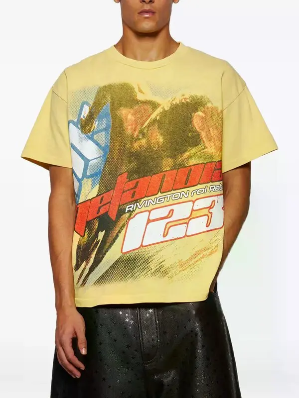 RRR123 Meta-man T-shirt - Yellow