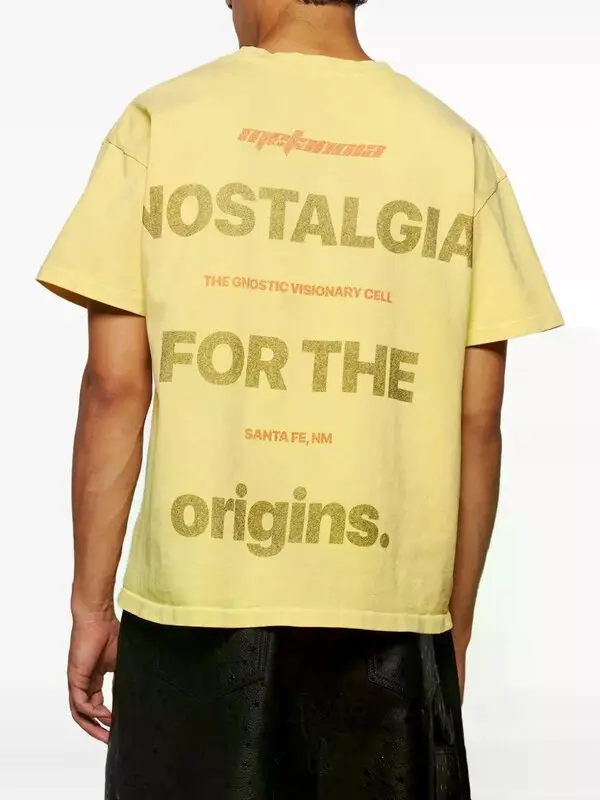 RRR123 Meta-man T-shirt - Yellow