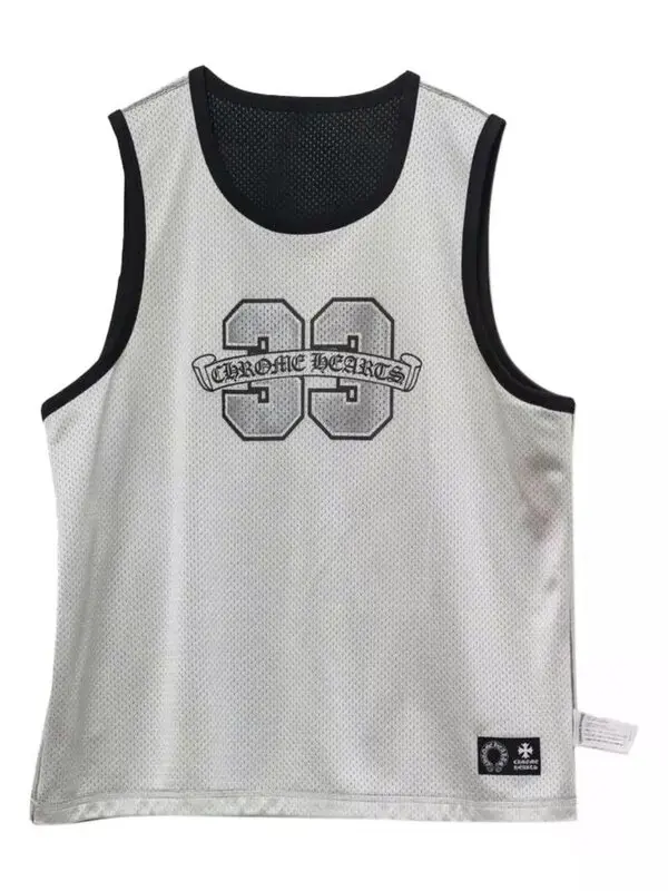 Chrome Hearts Reversible Basketball Vest - Black