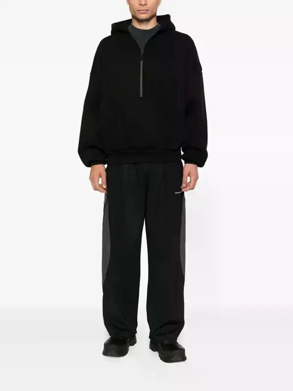 Fear Of God Zip Hooded Sweatshirt - Black