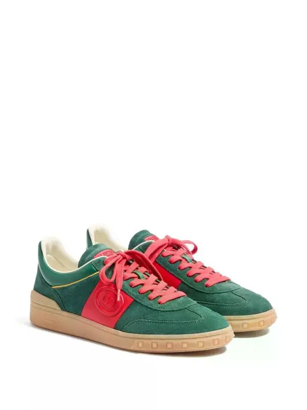 Valentino Garavani Upvillage Suede Sneakers - Green