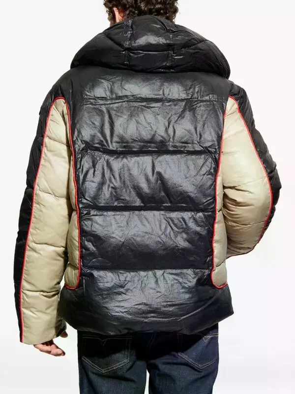 DIESEL® W-ostend-wrd Hooded Jacket - Black
