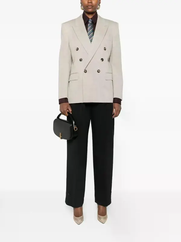 Saint Laurent Double-breasted Button Blazer