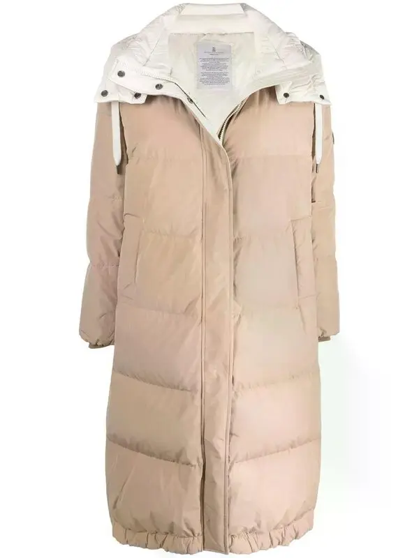 Brunello Cucinelli Drawstring Hood Padded Coat