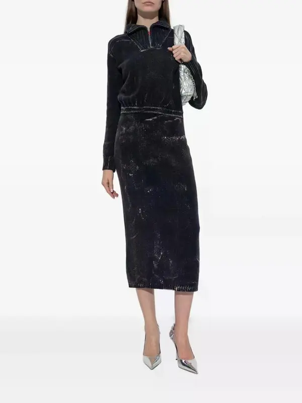 DIESEL® M-marcelle Quarter-zip Dress