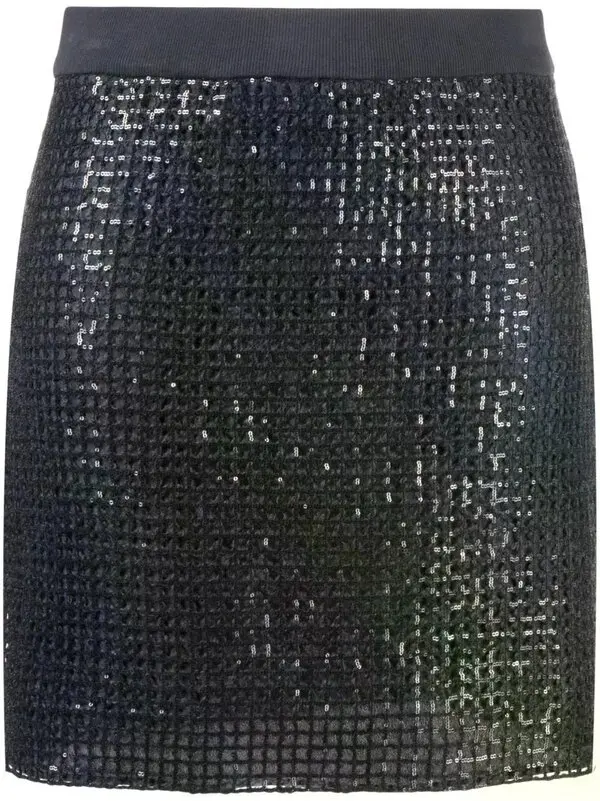 Brunello Cucinelli Sequin-embellished Miniskirt