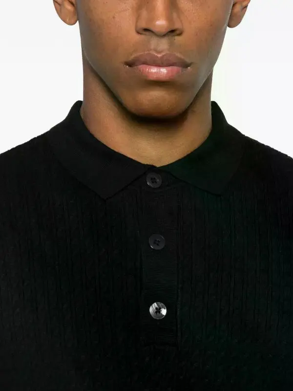 DIKTAT Button Textured Knitwear