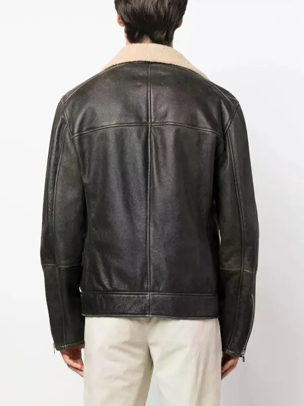 Brunello Cucinelli Zip-up Leather Jacket