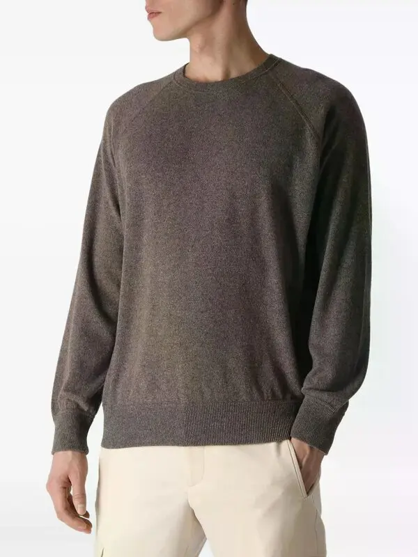 GRAN SASSO Long-sleeve Crew-neck Sweater
