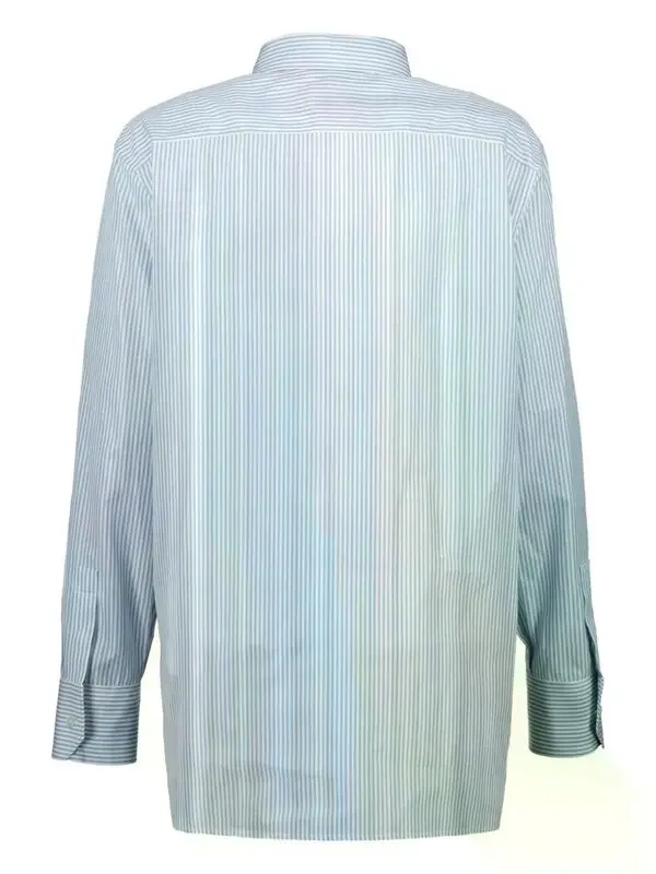 Saint Laurent Striped Cotton Shirt