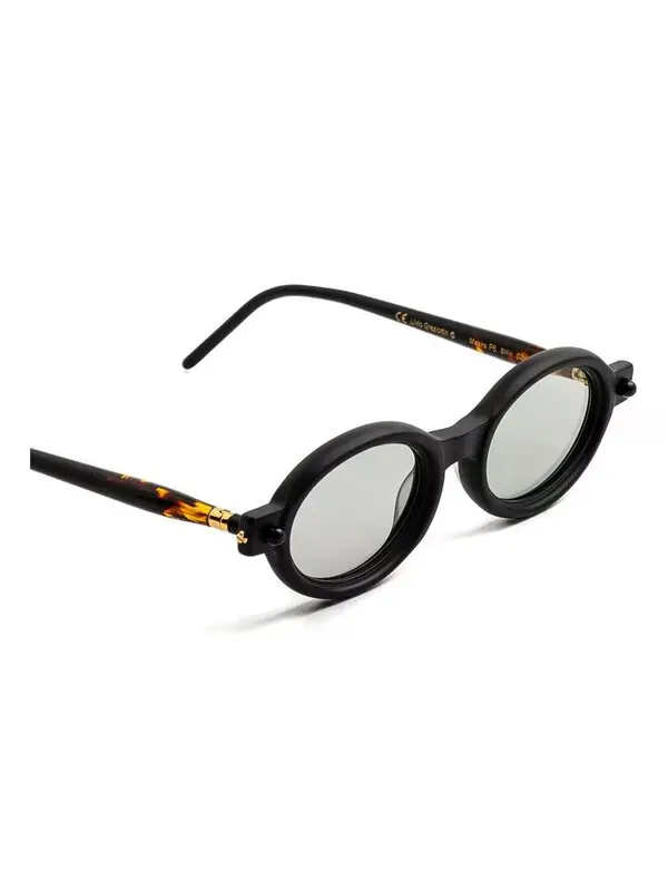 KUBORAUM P6 Oval-frame Sunglasses