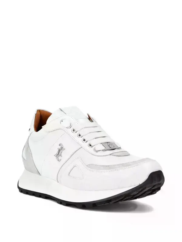 BILLIONAIRE Panelled Leather Sneakers