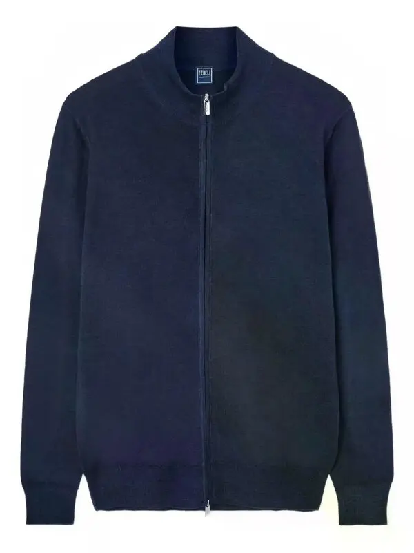 Fedeli Zip-fastening Cardigan