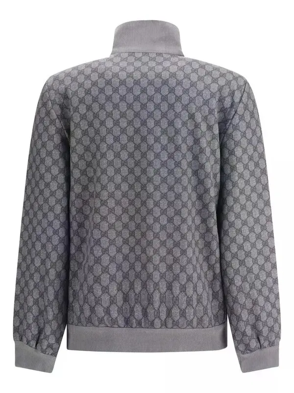 Gucci Gg Monogram Zip Jacket
