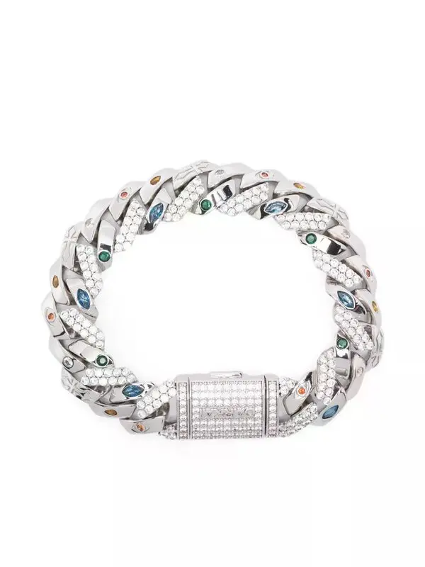 DARKAI Prong-pavé Bracelet - Silver