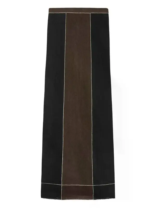 Tory Burch Panelled Midi Skirt