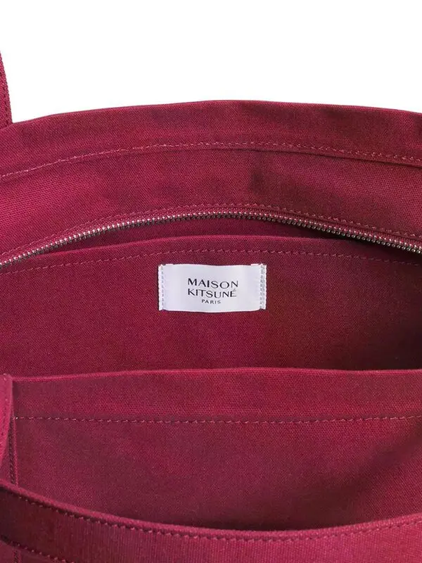 Maison Kitsuné Large Fox Head Tote Bag