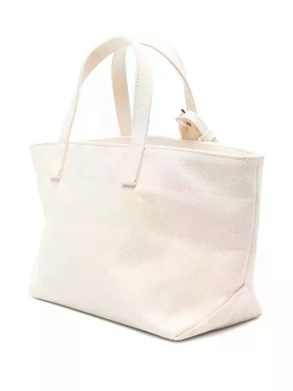 A.p.c. Small Le Drummer Toile Tote Bag - Neutrals