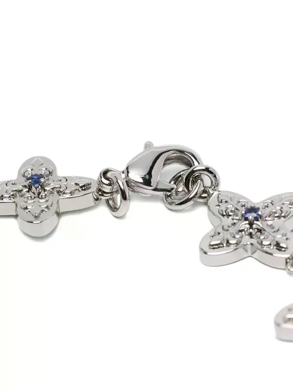 DARKAI Gothic Clover Chain Bracelet