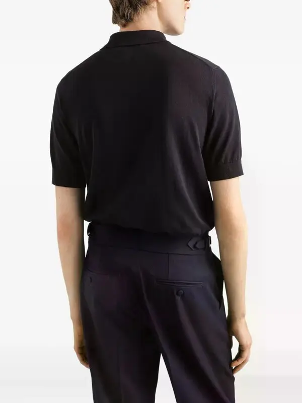 Dolce & Gabbana Button-fastening Polo Shirt - Blue