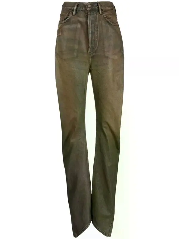 Acne Studios Relaxed Fit Coated Jeans