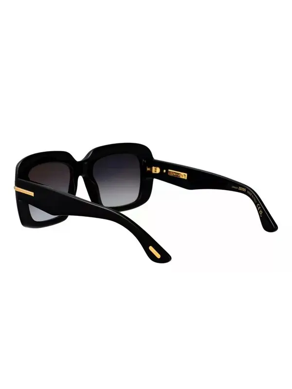 TOM FORD Icon Square-frame Sunglasses - Black