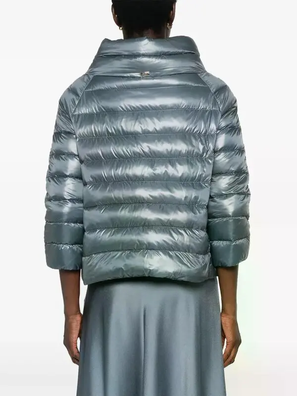 Herno Sofia Quilted Puffer Jacket - Blue