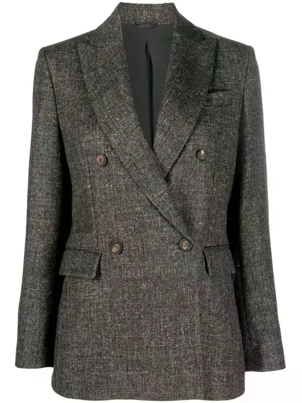 Brunello Cucinelli Double-breasted Button-fastening Blazer