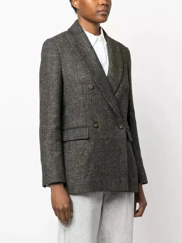 Brunello Cucinelli Double-breasted Button-fastening Blazer