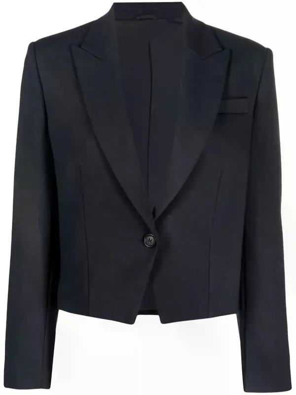 Brunello Cucinelli Single-breasted Cropped Blazer
