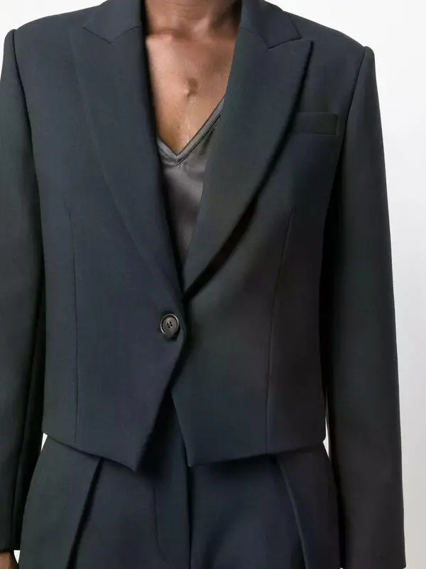 Brunello Cucinelli Single-breasted Cropped Blazer
