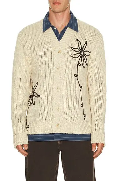 Nn07 Mika Flower Cardigan
