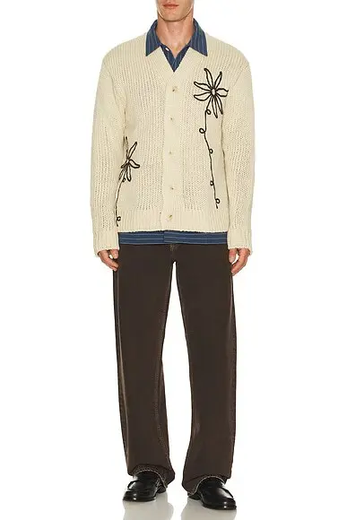 Nn07 Mika Flower Cardigan