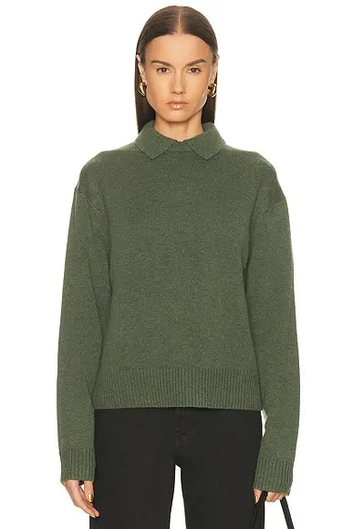 EAVES X Coco Oaklee Collared Sweater