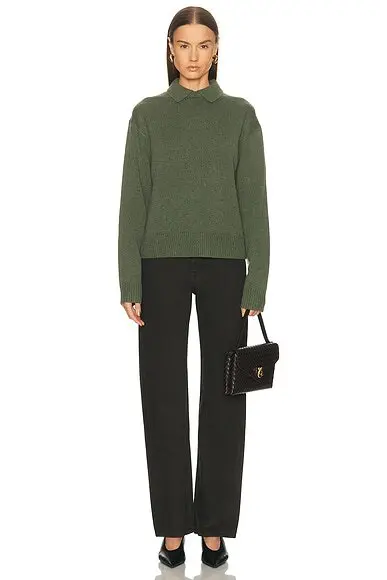 EAVES X Coco Oaklee Collared Sweater